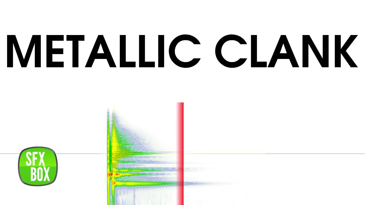 Metallic Clank Sound Effect - YouTube