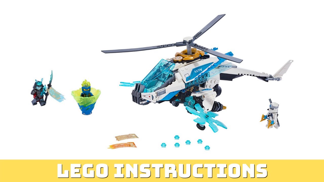 LEGO instructions | Ninjago | 70673 | Shuricopter - YouTube