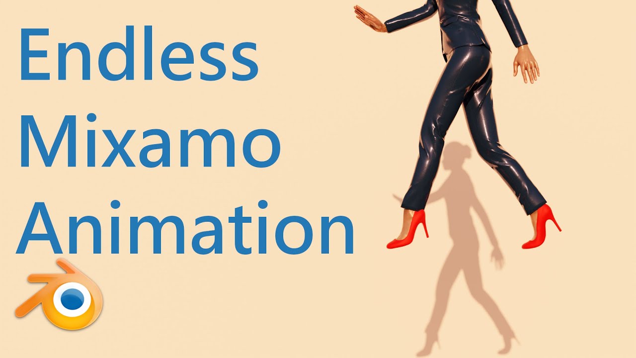 Endless Mixamo Animation in Blender - YouTube
