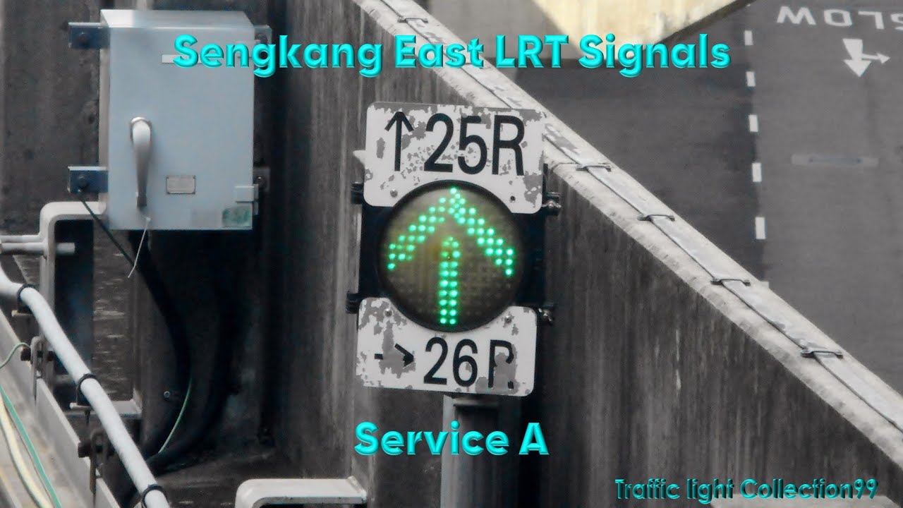Sengkang East LRT Signals (Service A) - YouTube