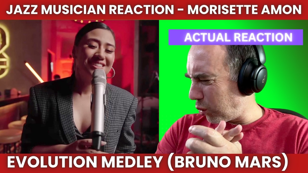 Such mastery! [Morissette Amon Reaction to Bruno Mars - Evolution Medley] - YouTube