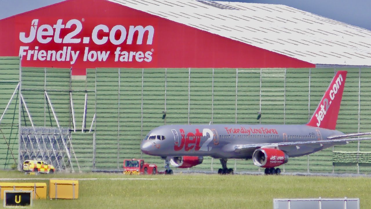 (4K) ENGINE TEST of 33.7 YEAR OLD Jet2 Boeing 757-21B | G-LSAI - YouTube