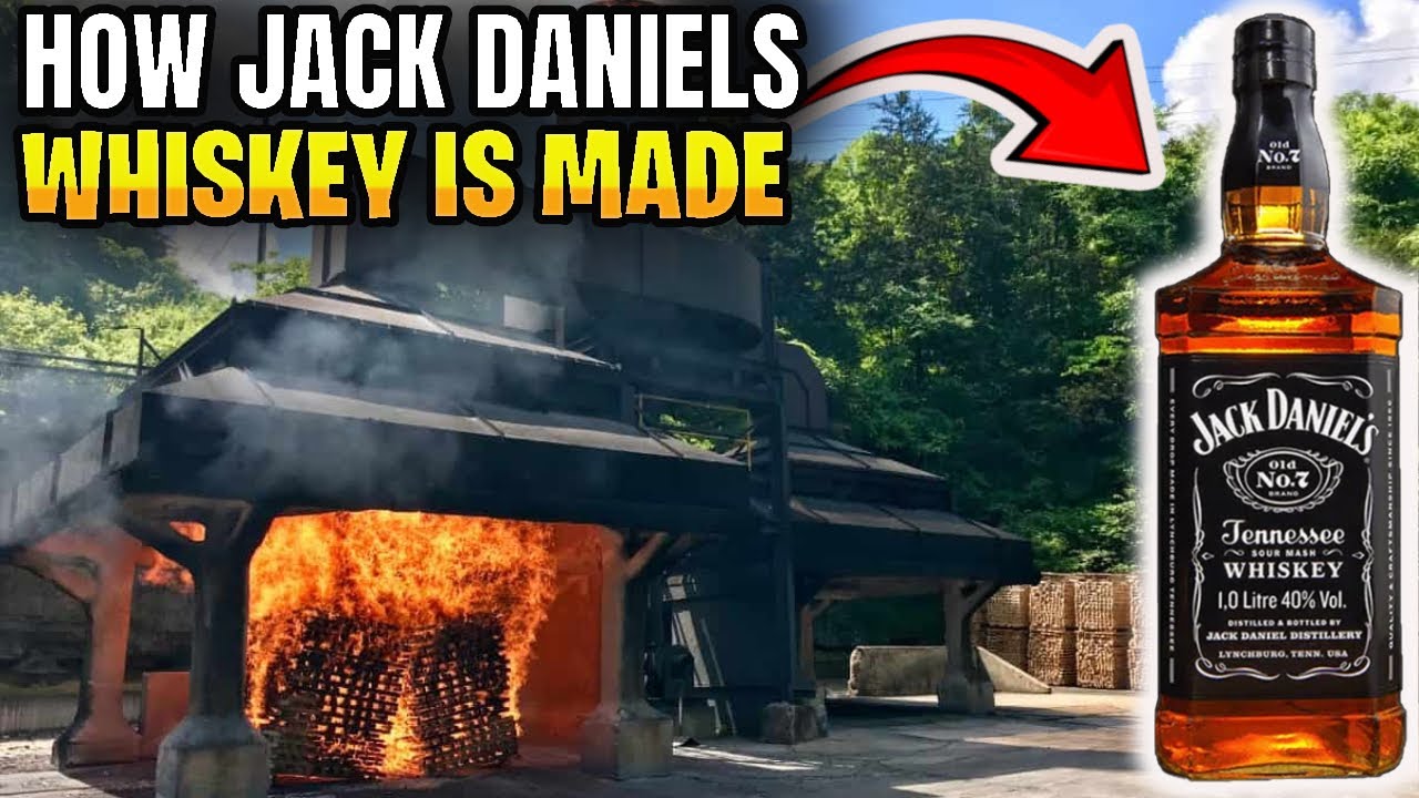 How Jack Daniels Whiskey Is Made | Inside The Famous Jack Daniels ...