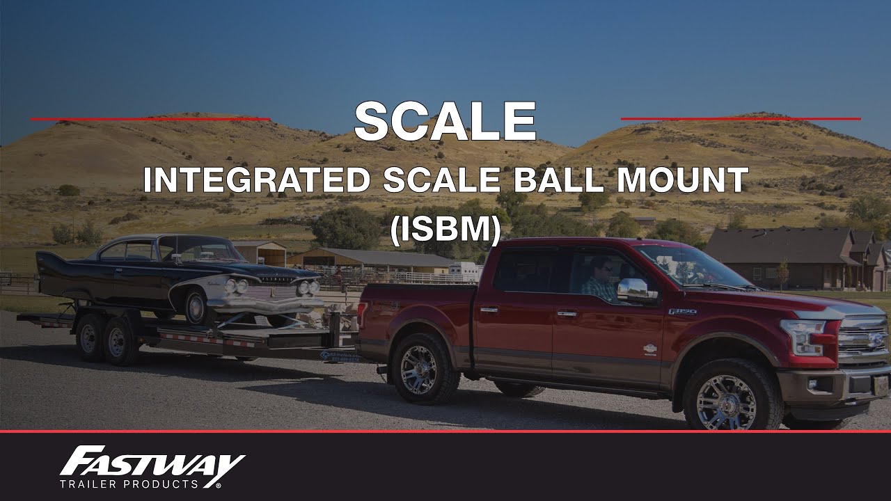 FLASH™ SCALE Ball Mount, Helps You Level Your Load with a Trailer ...