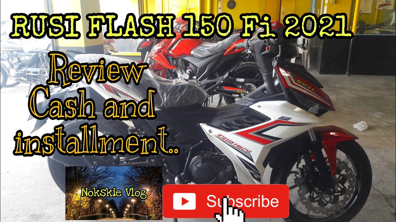 Rusi Flash 150 fi 2021/Review /price and installment.. - YouTube