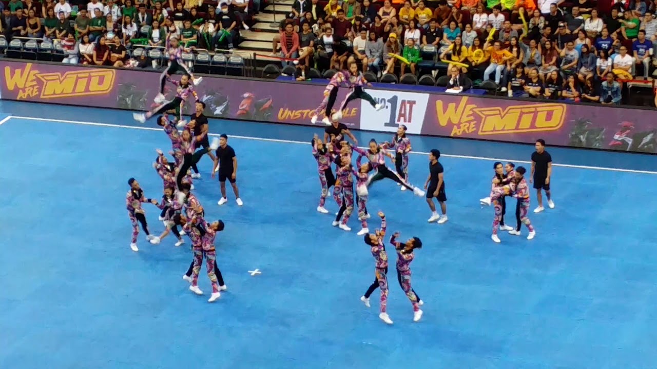 FEU Cheering Squad - 2018 UAAP Cheerdance Competition - YouTube