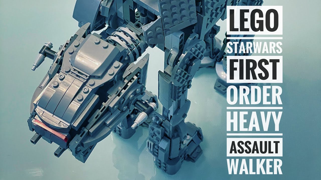 Lego #75189 Star Wars First Order Heavy Assault Walker (Replica) Speed ...