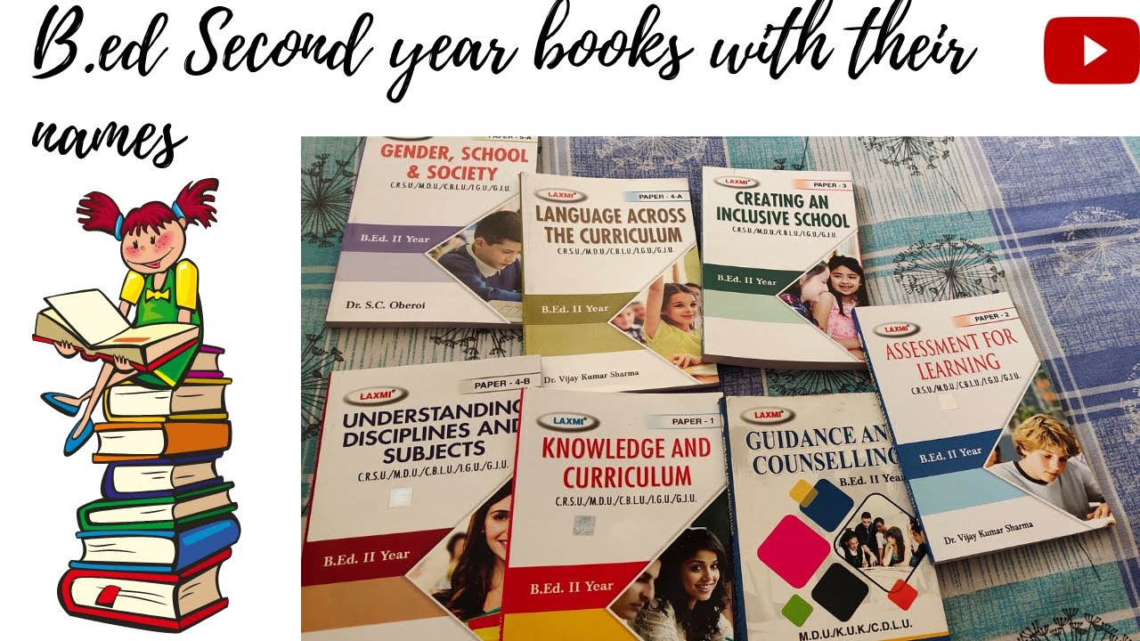 b.ed Second year books// name // subjects//crsu//cblu//mdu University 👍 ...