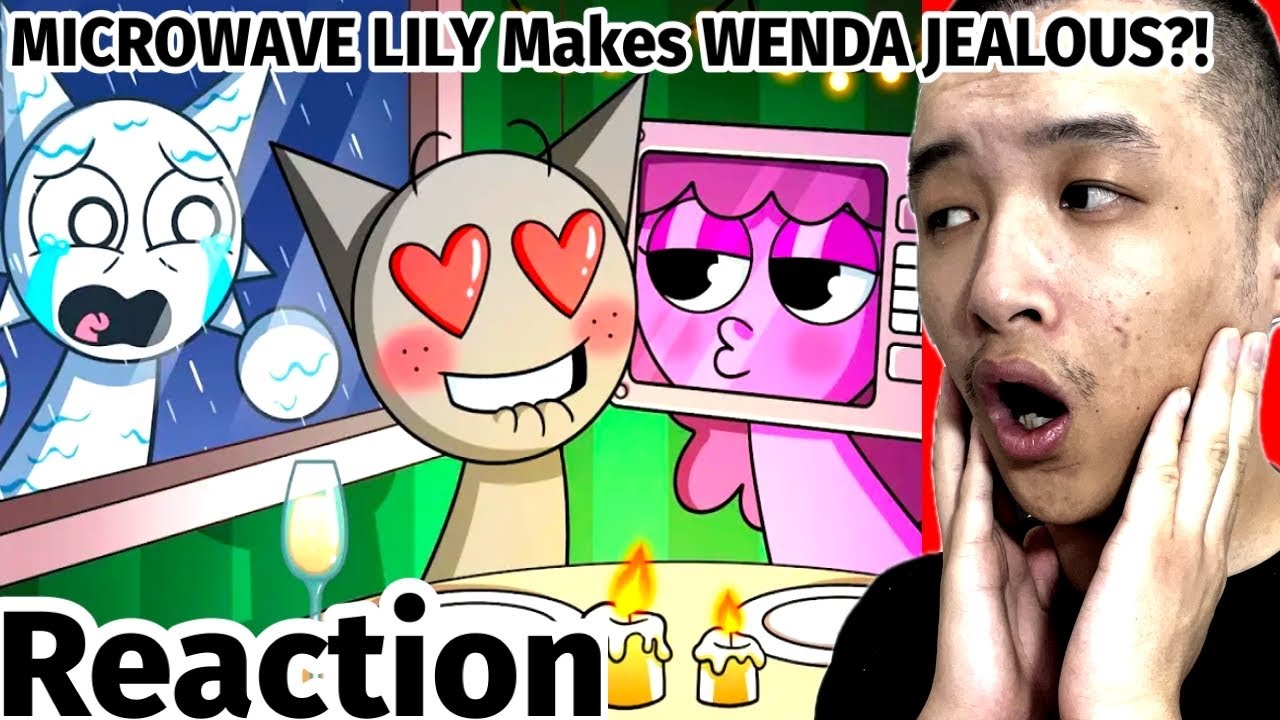 Reacting to MICROWAVE LILY Makes WENDA JEALOUS?! (Cartoon Animation) by ...