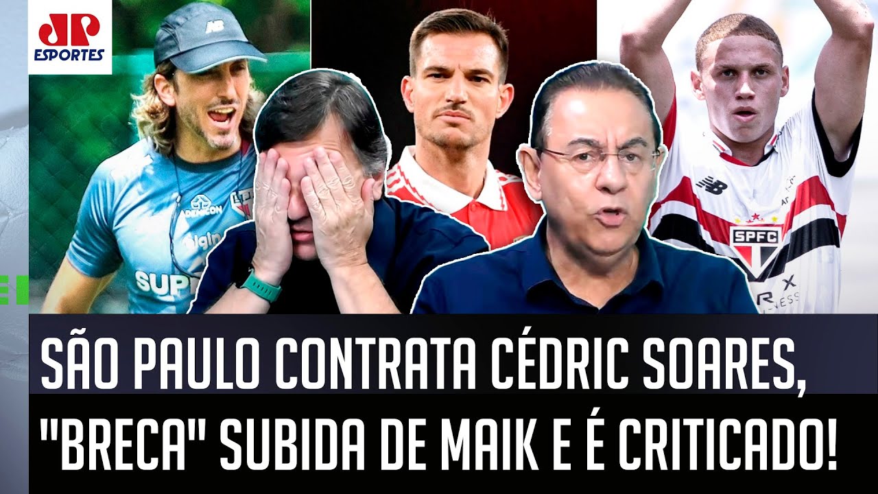 "NÃO DÁ PRA ENTENDER!!! É IMPRESSIONANTE como o São Paulo..." Cédric Soares no SPFC é CRITICADO ...