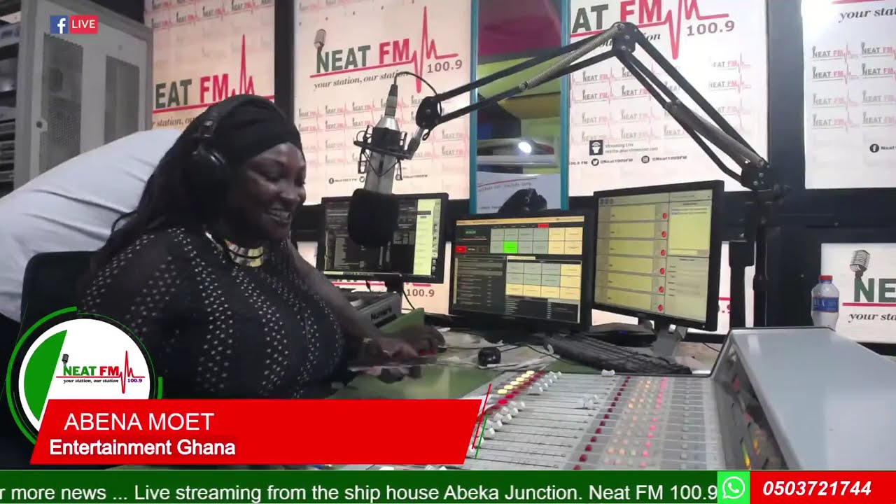 ENTERTAINMENT GH WITH ABENA MOET on NEAT 100.9 FM (WEDNESDAY 4/06/2025 ...