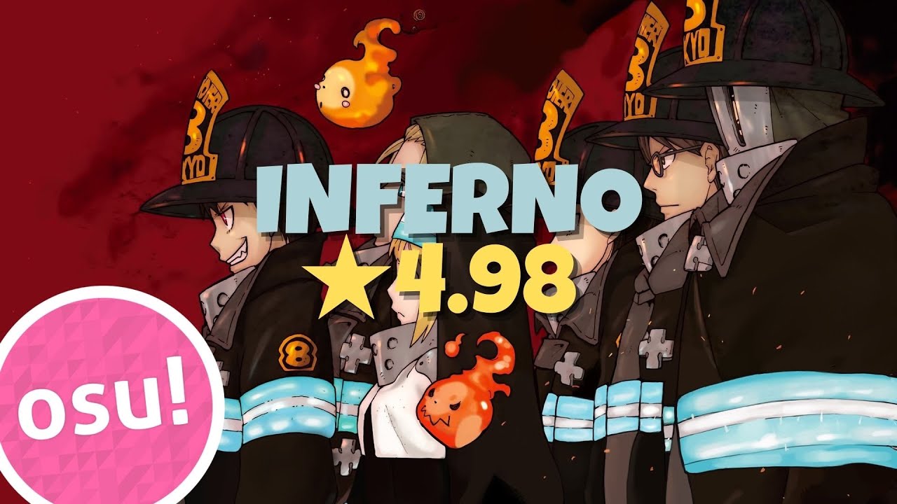 [osu!] Inferno - Green Apple ★4.98 | Fire Force op - YouTube