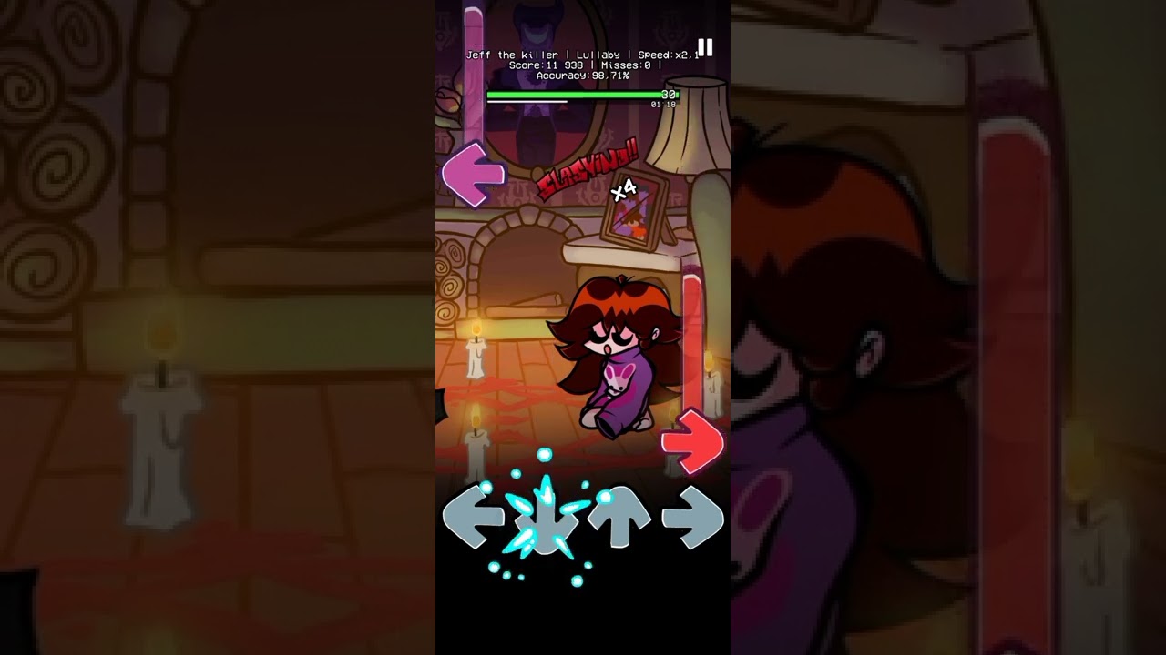 FNF trepidation 1.5 Girlfriend vs Jeff the killer - YouTube