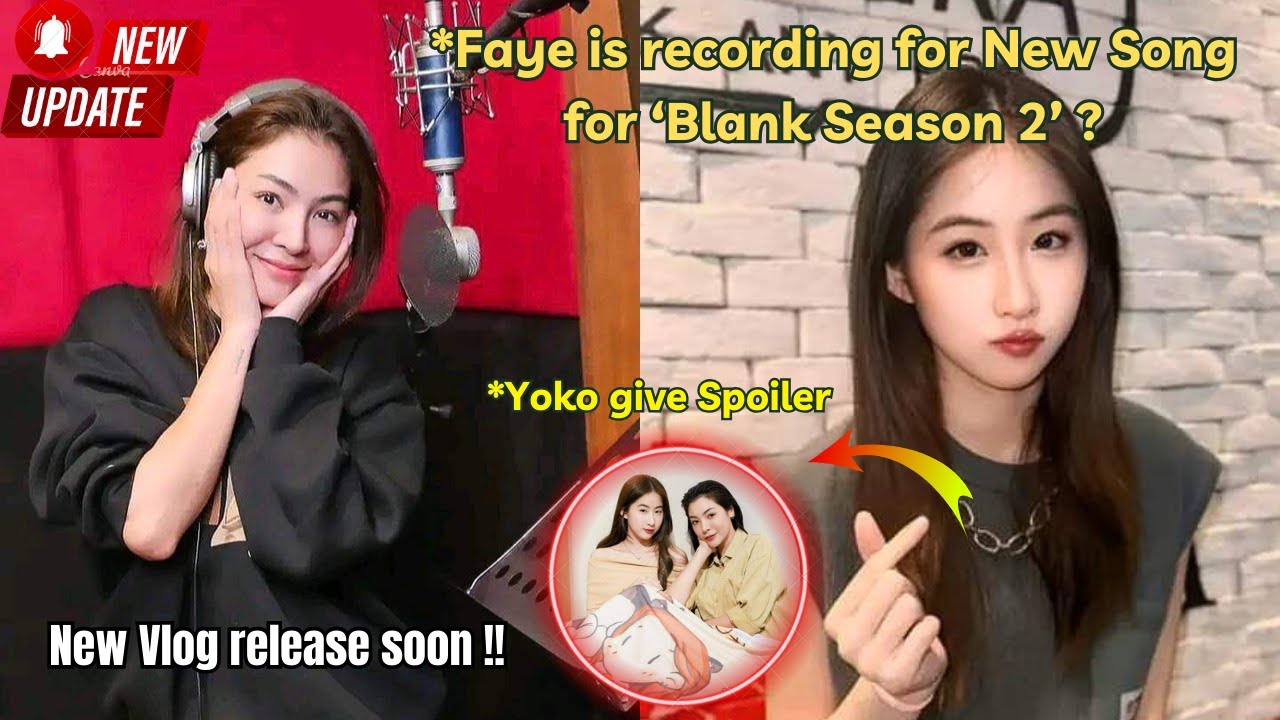 (FayeYoko) Faye and Yoko working hard for ‘Blank The Series’ Season 2 ...