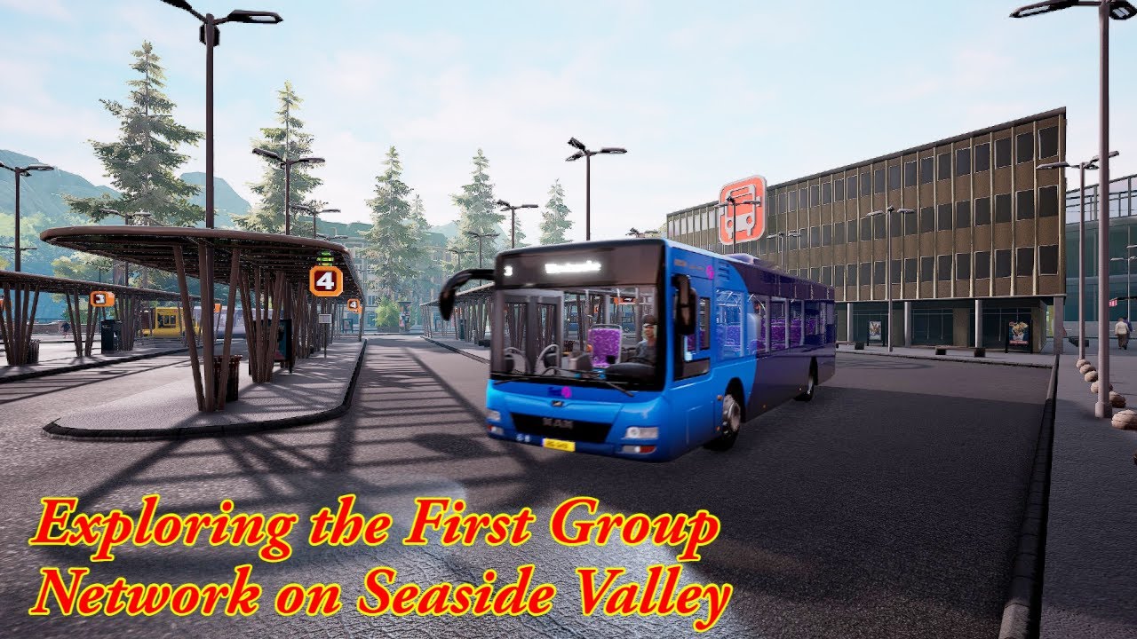 Exploring the First Group Network on Seaside Valley in Bus Simulator 21 ...