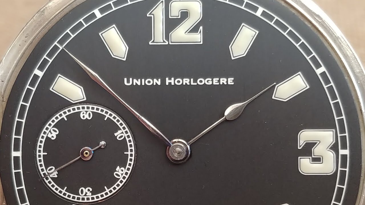 Часы Union Horlogere ультра тонкие 9.8 мм сервисное обслуживание ...