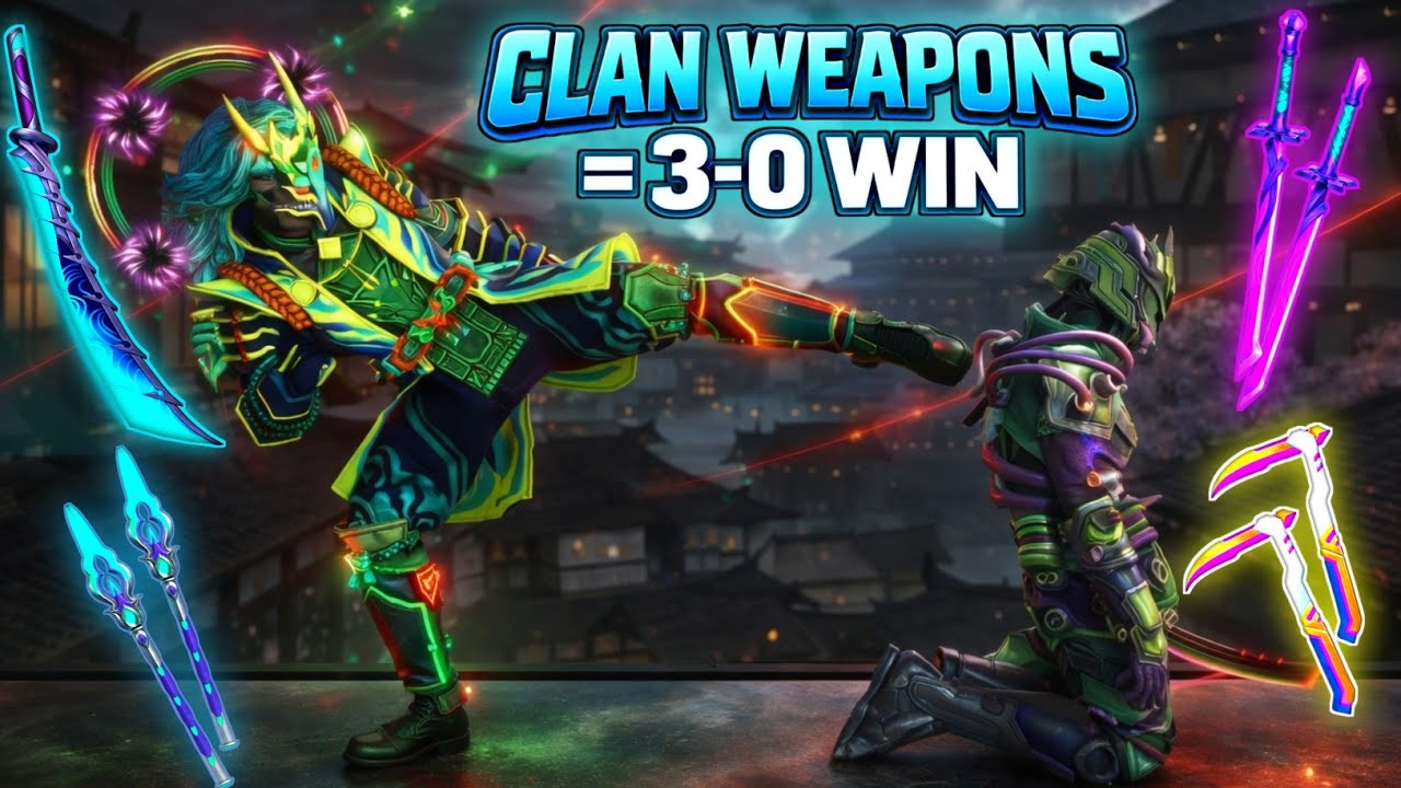 ☣ ABSOLUTE CARNAGE: 6 Clan Weapons vs Neon Phantom (HARD) • Shadow ...