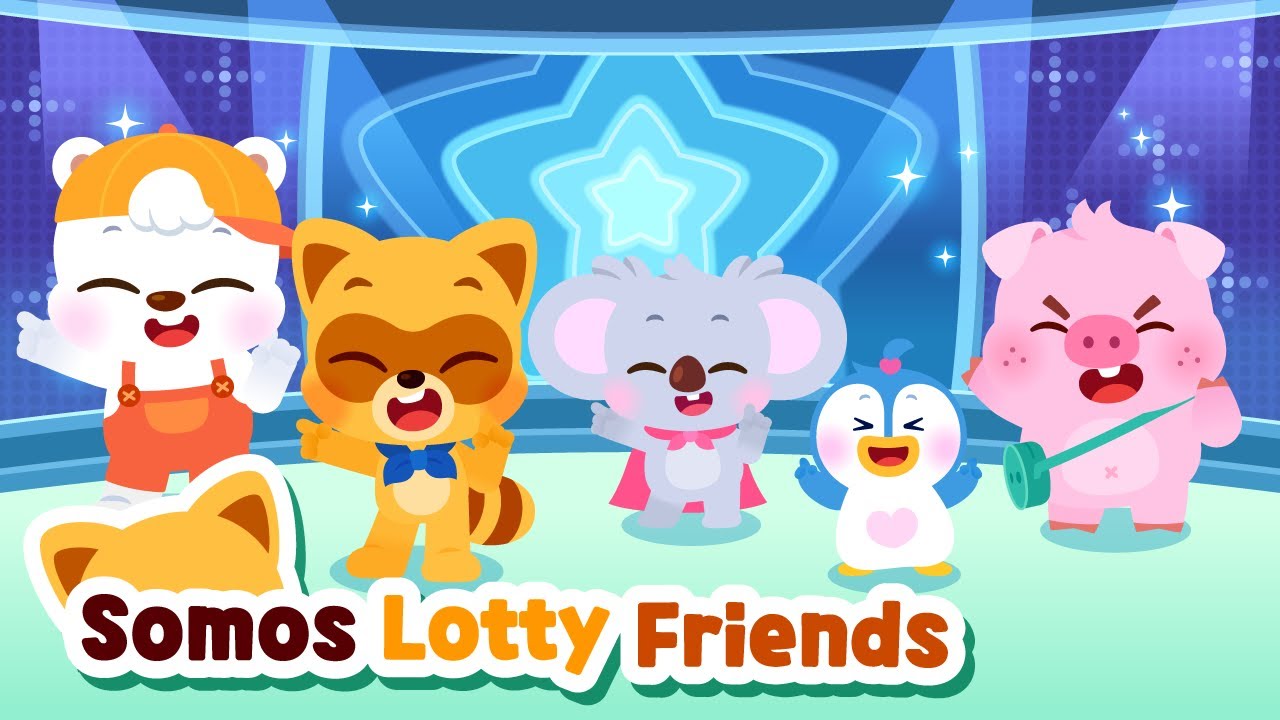 Somos Lotty Friends💙 | Tema Musical | Canciones Infantiles | Lotty ...