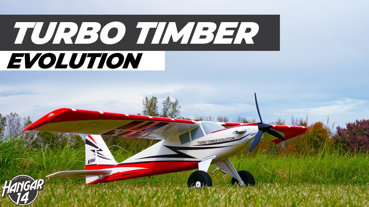 E-Flite Turbo Timber Evolution Unboxing and Review - YouTube