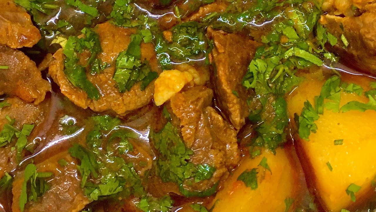 Mutton 🐐 and potatoes 🥔 curry | recipe of mutton 🐐 and potatoes 🥔 curry ...