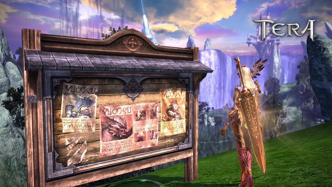 TERA Online | Veiled Island of Dawn | Wall of Wordcrafts (Re record ...