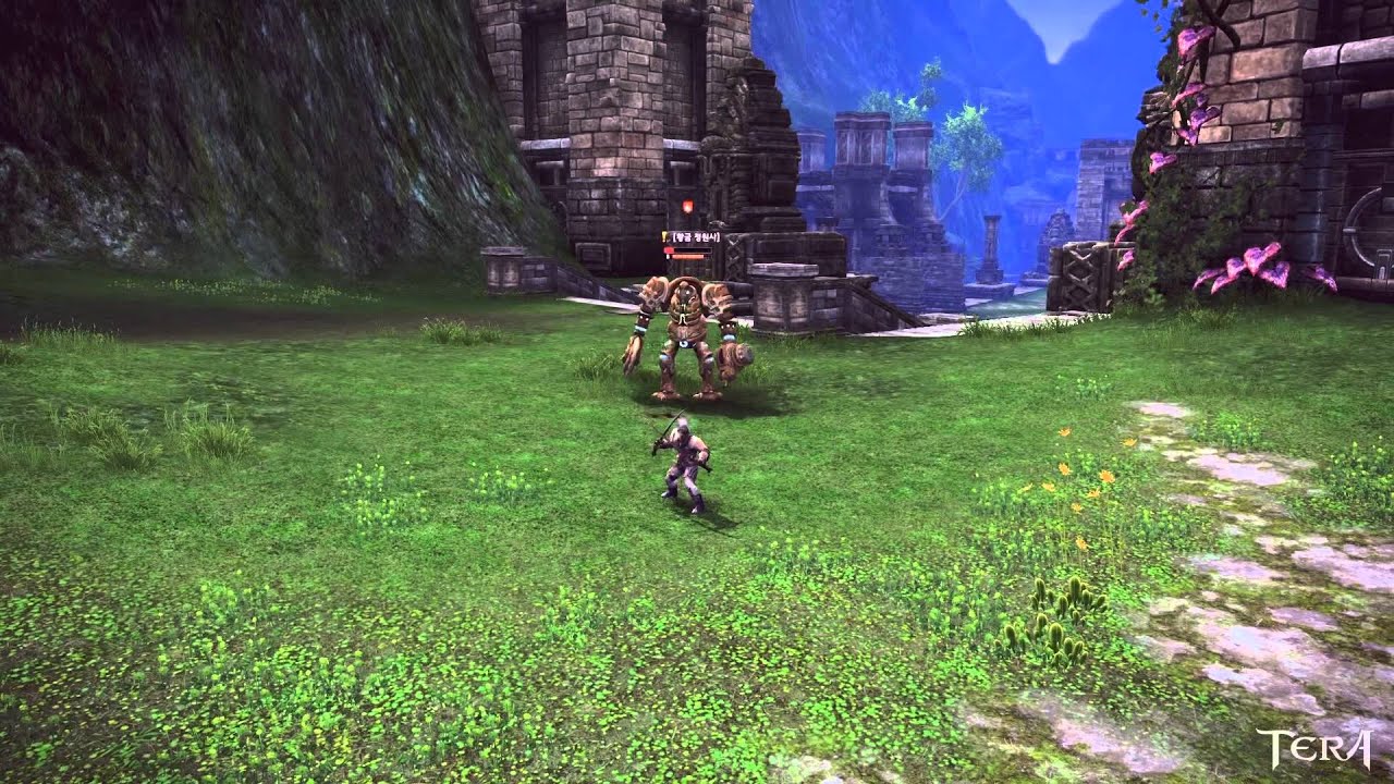 Tera Online - 60 Warrior Stack System and Skill - YouTube