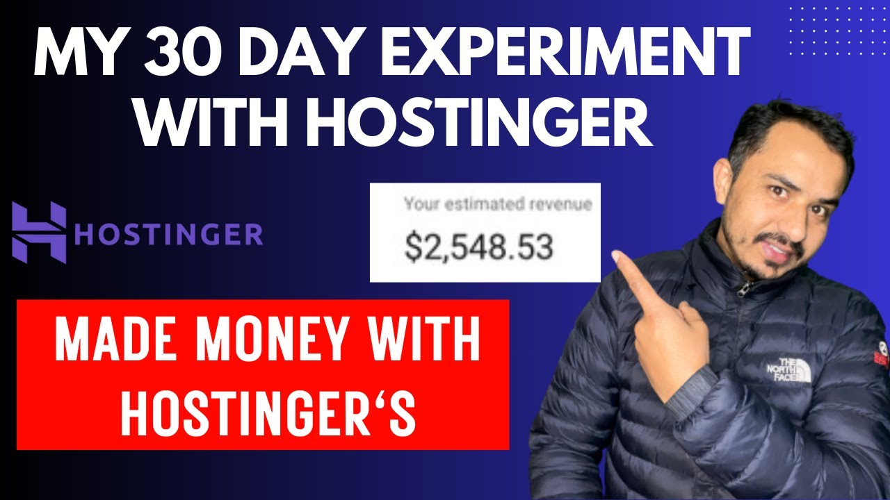 I Made MONEY with Hostinger's Easy Referral Program | how to refer and ...