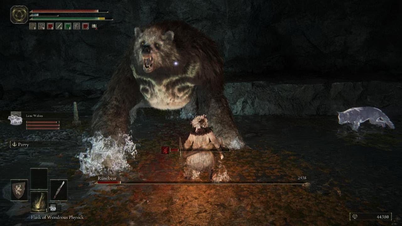 Elden Ring. Runebear. Earthbore Cave Boss. - YouTube