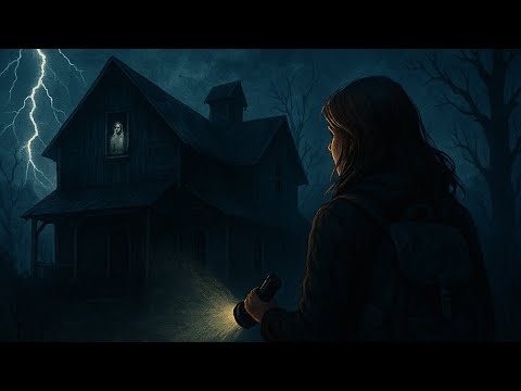 HAUNTED FARM HOUSE IN THE MIDDLE OF A STORM - YouTube