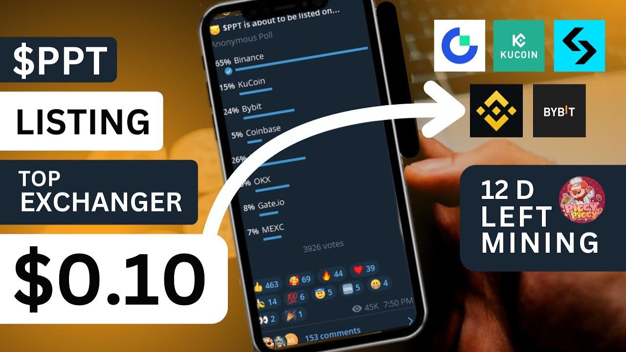 Piggy Piggy Listing in Top Exchangers | Piggy Piggy Telegram Mining App ...