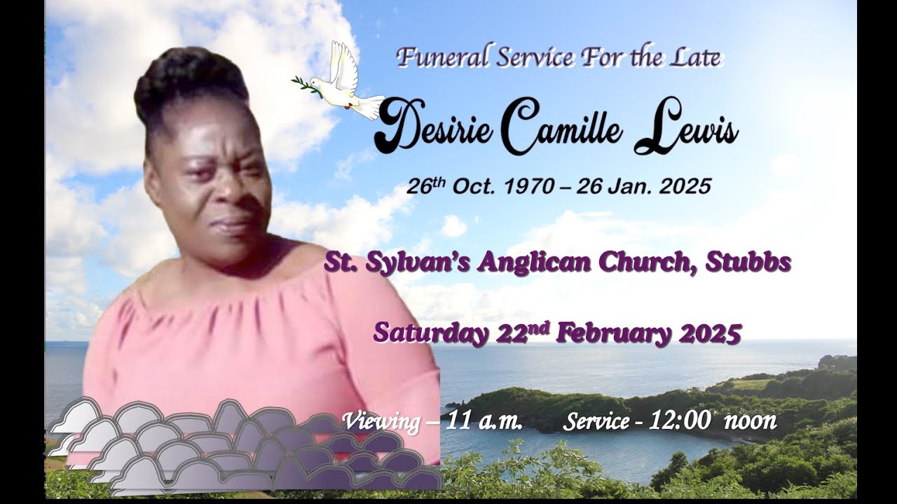 Funeral for Desire Camille Lewis - YouTube