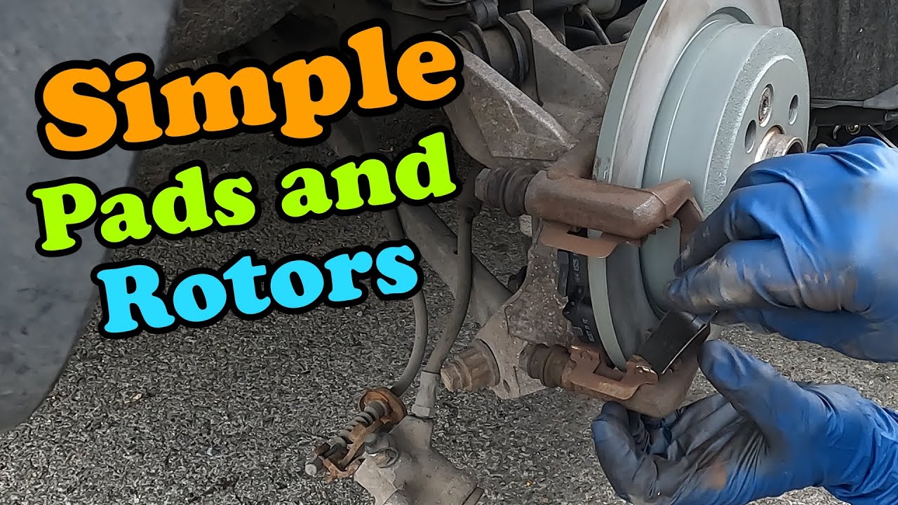2007-2010 Mini Cooper Rear Brakes Pads and Rotor Replacement - YouTube