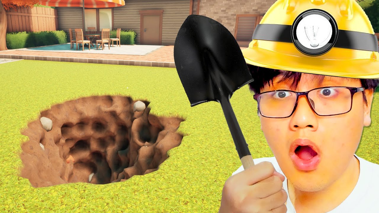 Katanya Ada HARTA KARUN di BELAKANG Rumahku! - A Game About Digging A ...