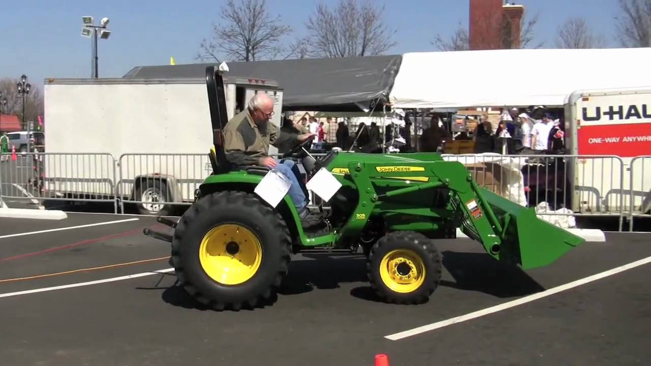 Drive Green Utility Tractor Show - Dixie Deer Classic Ride & Drive ...