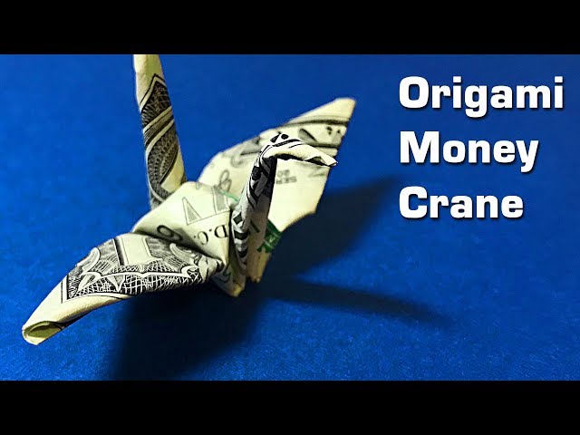 How To Fold A Paper Crane From A Dollar Bill 40+ Dollar Bill Origami