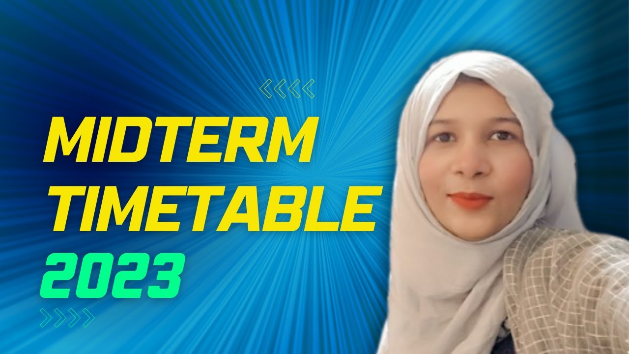 School mid term date sheet 2023 || Mid Term Time Table 2023 || School ...