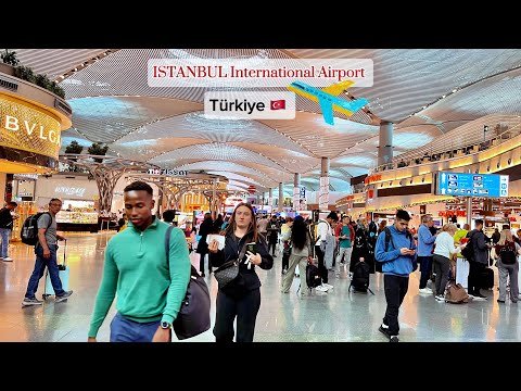 ✈️ Inside ISTANBUL International Airport 2026 | Turkey- Connecting Flight Transfer Terminal A & B.