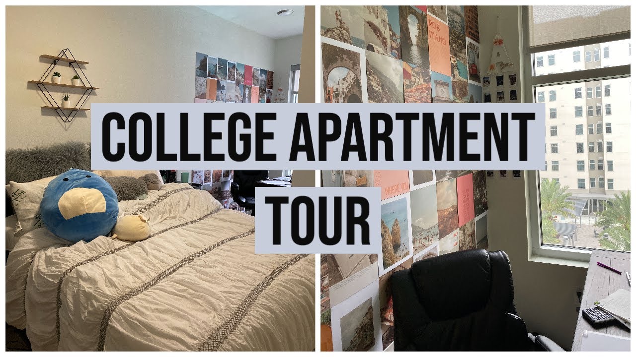 COLLEGE APARTMENT ROOM TOUR// Texas A&M University - YouTube