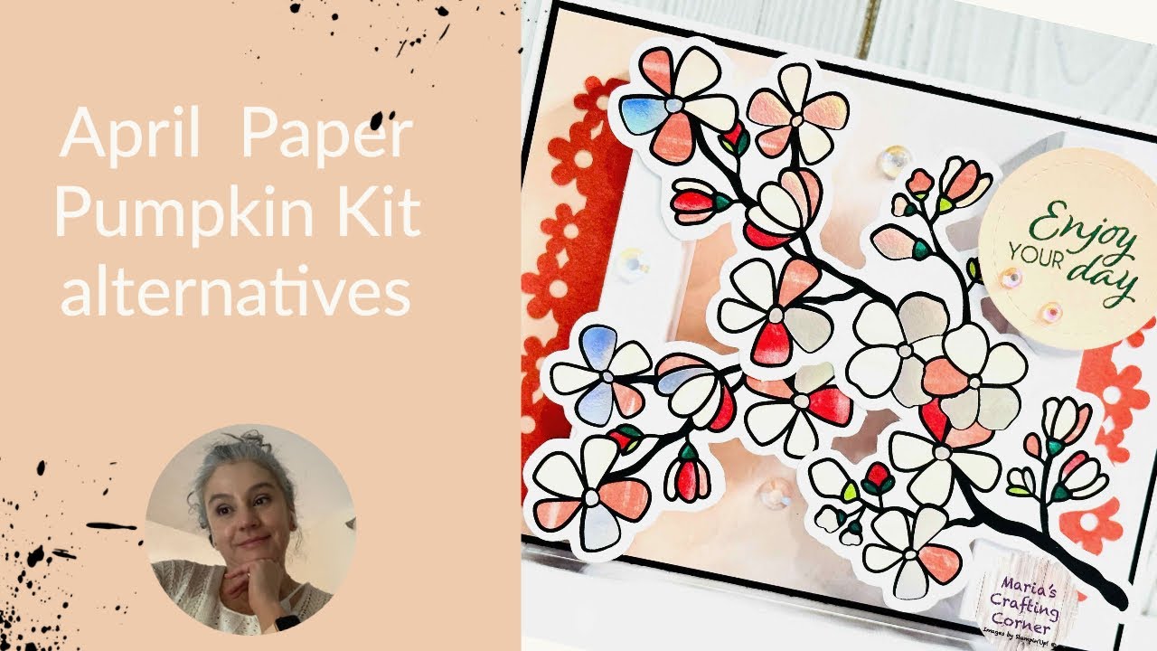 Paper pumpkin kit alternative, no extras - YouTube