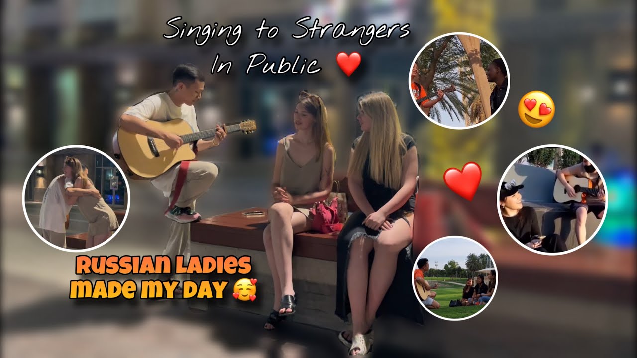 RUSSIAN Kinilig at Napayakap 😍😱 | Bringing Smiles to Strangers in ...