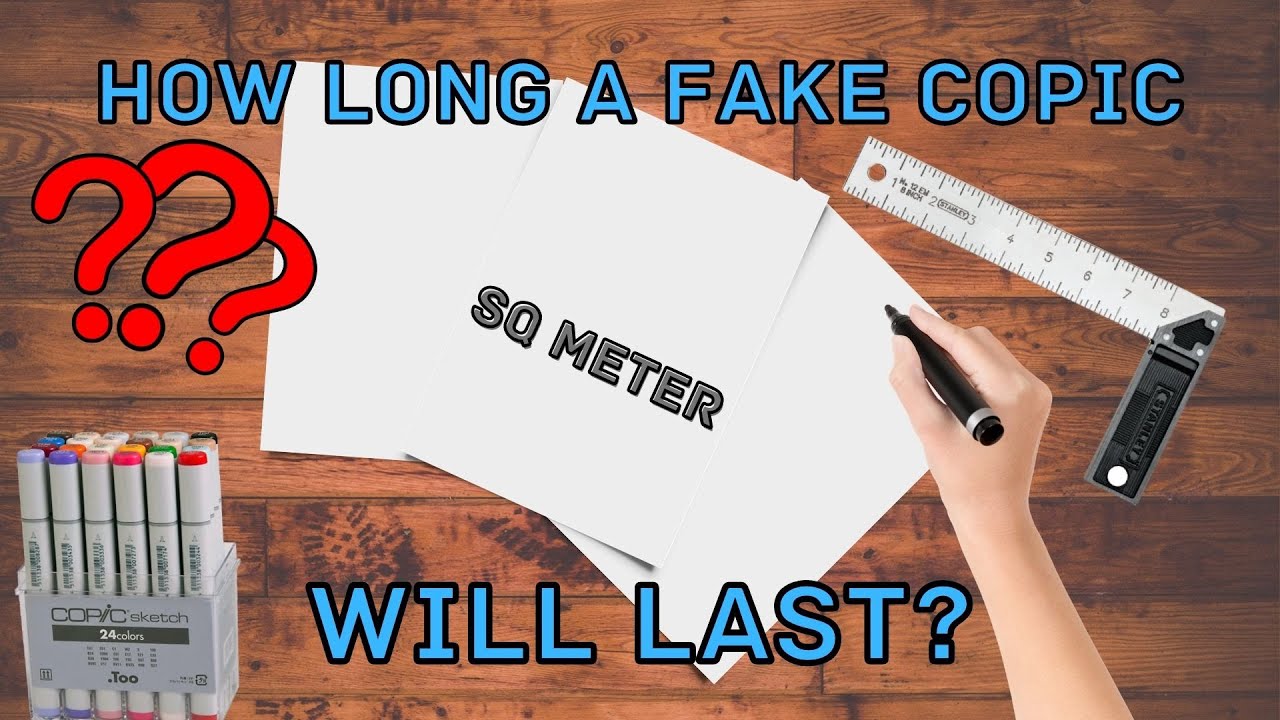 How Long a Fake Copic Will last??? - YouTube
