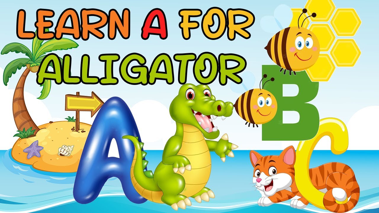 ABC Alphabet Song - A For Alligator - ABC Songs - ABC - kidsplay planet ...