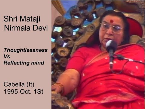 1995 1001 Thoughtless awareness Vs Reflecting Mind - YouTube