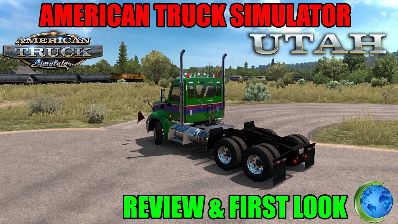American Truck Simulator | ATS Utah Map DLC Review & First Look - YouTube