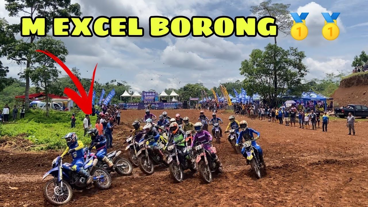 TRAIL MODIFIKASI BEREGU ‼️ M EXCEL 100 & RAMA BORONG MENDALI EMAS 🔥 ...
