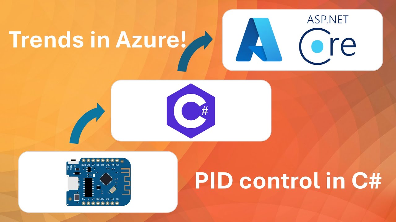 Industry 4.0 control system in C# with trending in Azure - YouTube
