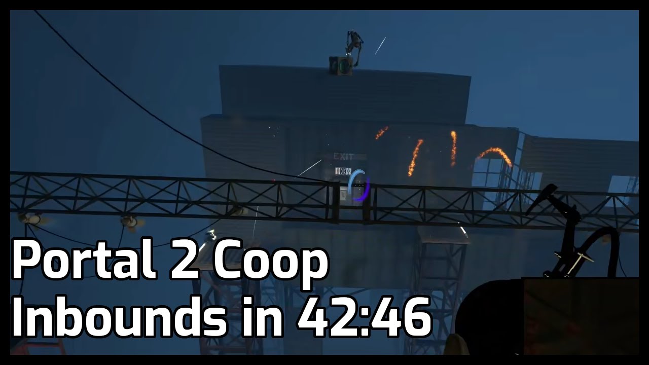 Portal 2 Coop Inbounds Speedrun in 42:46 (with loads) with @LotsOfS ...