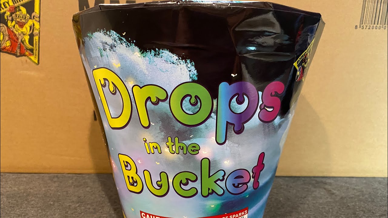 Drops in the Bucket Fountain - Monkey Mania Fireworks - YouTube