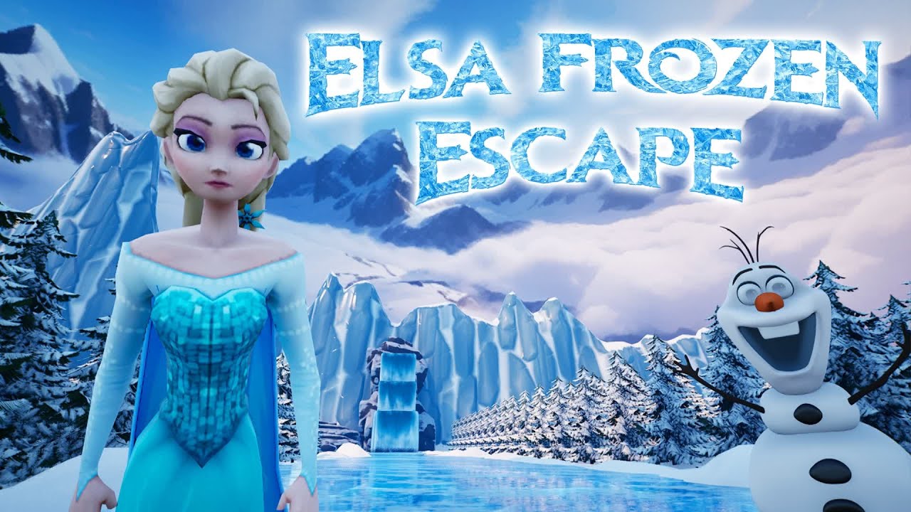ELSA FROZEN ESCAPE [HORROR] - YouTube