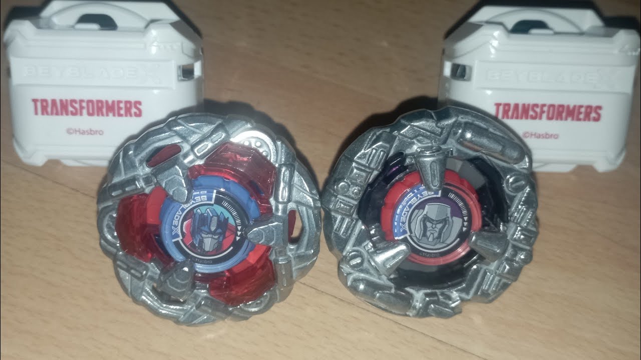 Optimus Prime & Megatron | Beyblade X - YouTube